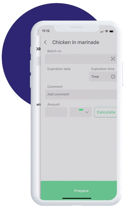 Smart traceability App
